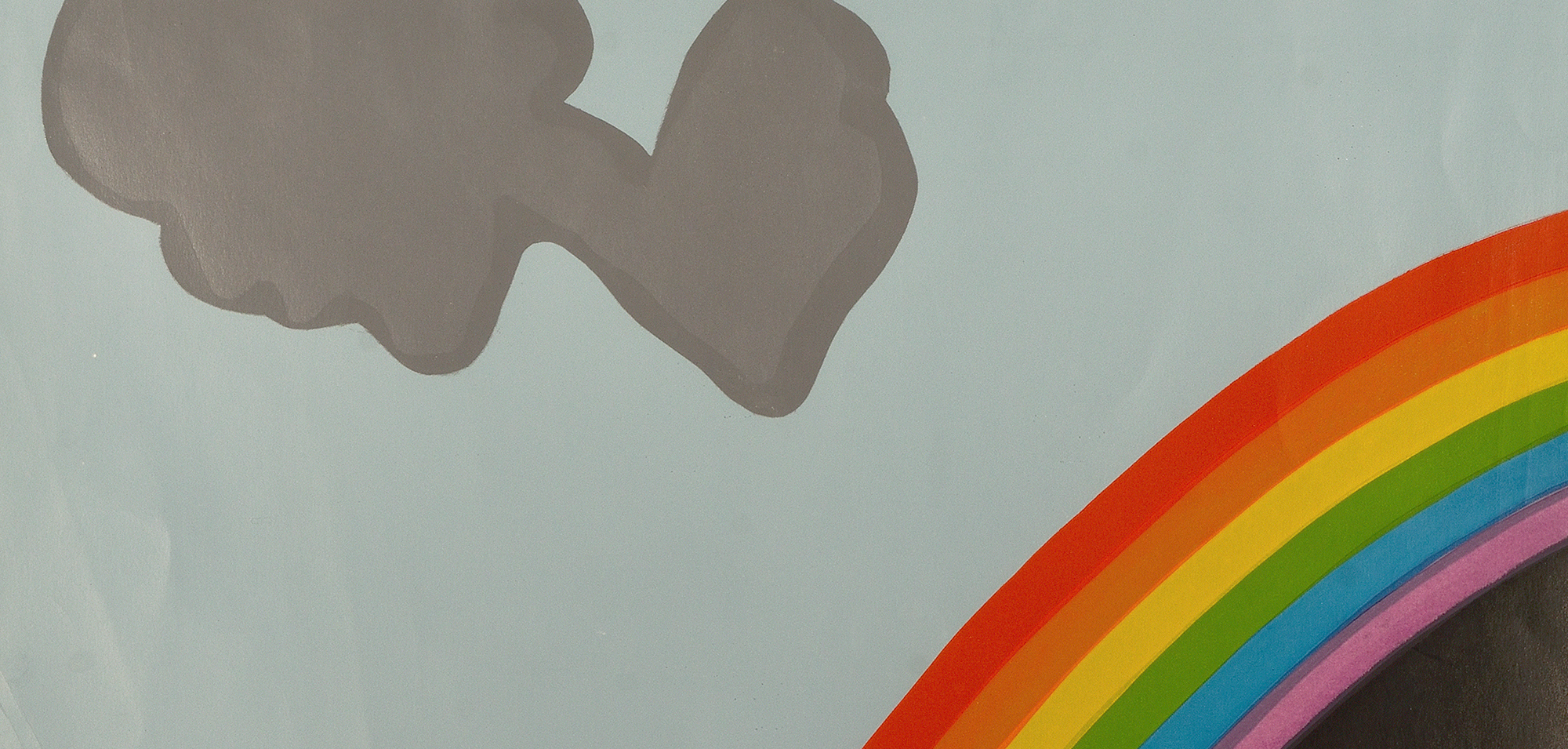 Pat Hanly Rainbow over Mt Eden | Aratoi — Wairarapa Museum of Art and ...